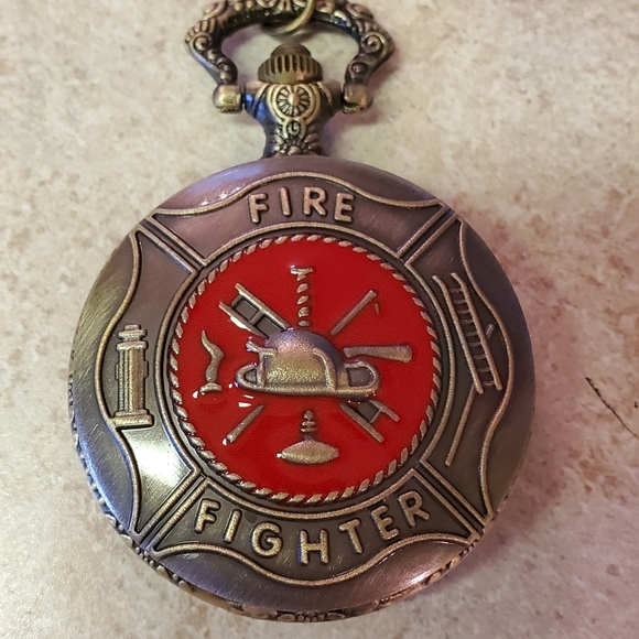 Accessories | Firefighter Fireman Pocket Watch Battery I | Poshmark